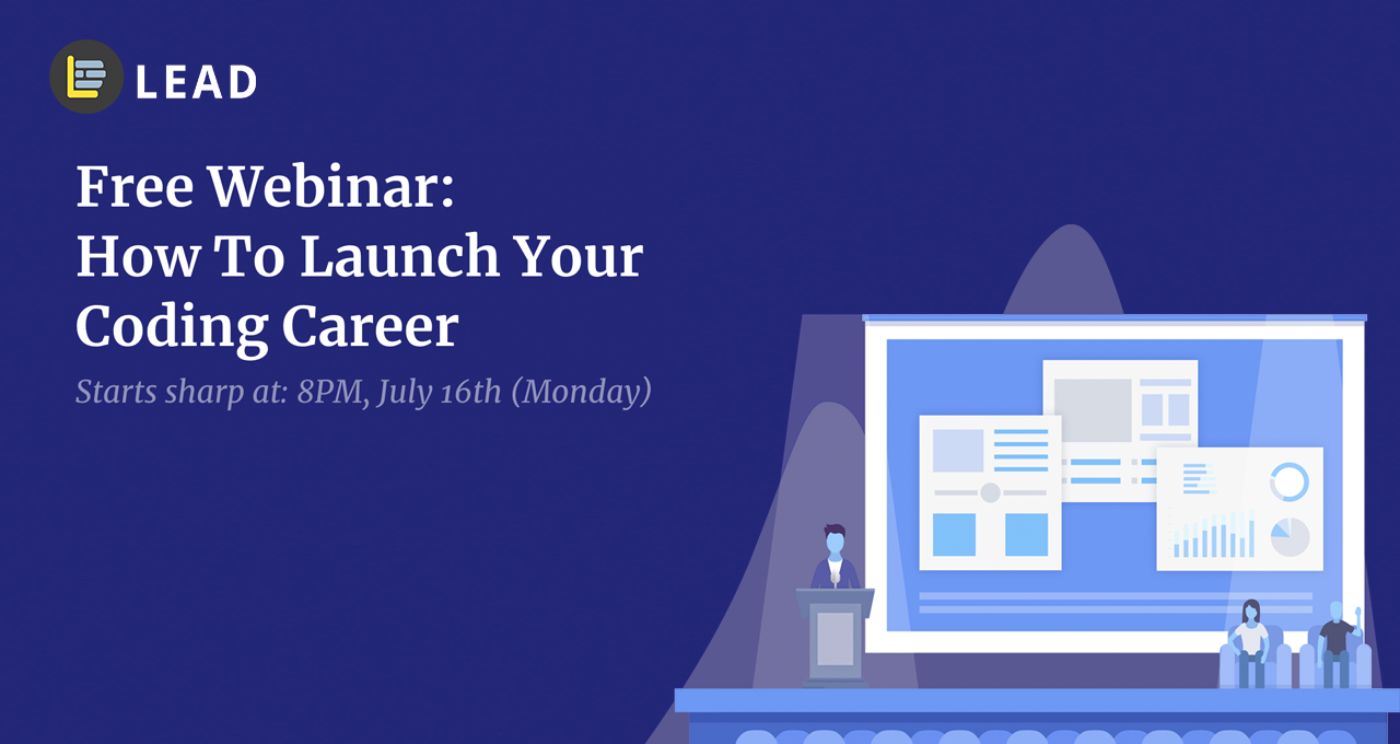 Free Webinar: How To Launch Your Coding Career - LEAD